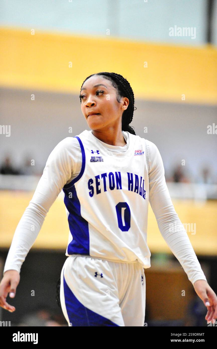 Seton Hall's Jada Eads (0) during Saturday's Big East matchup in South ...
