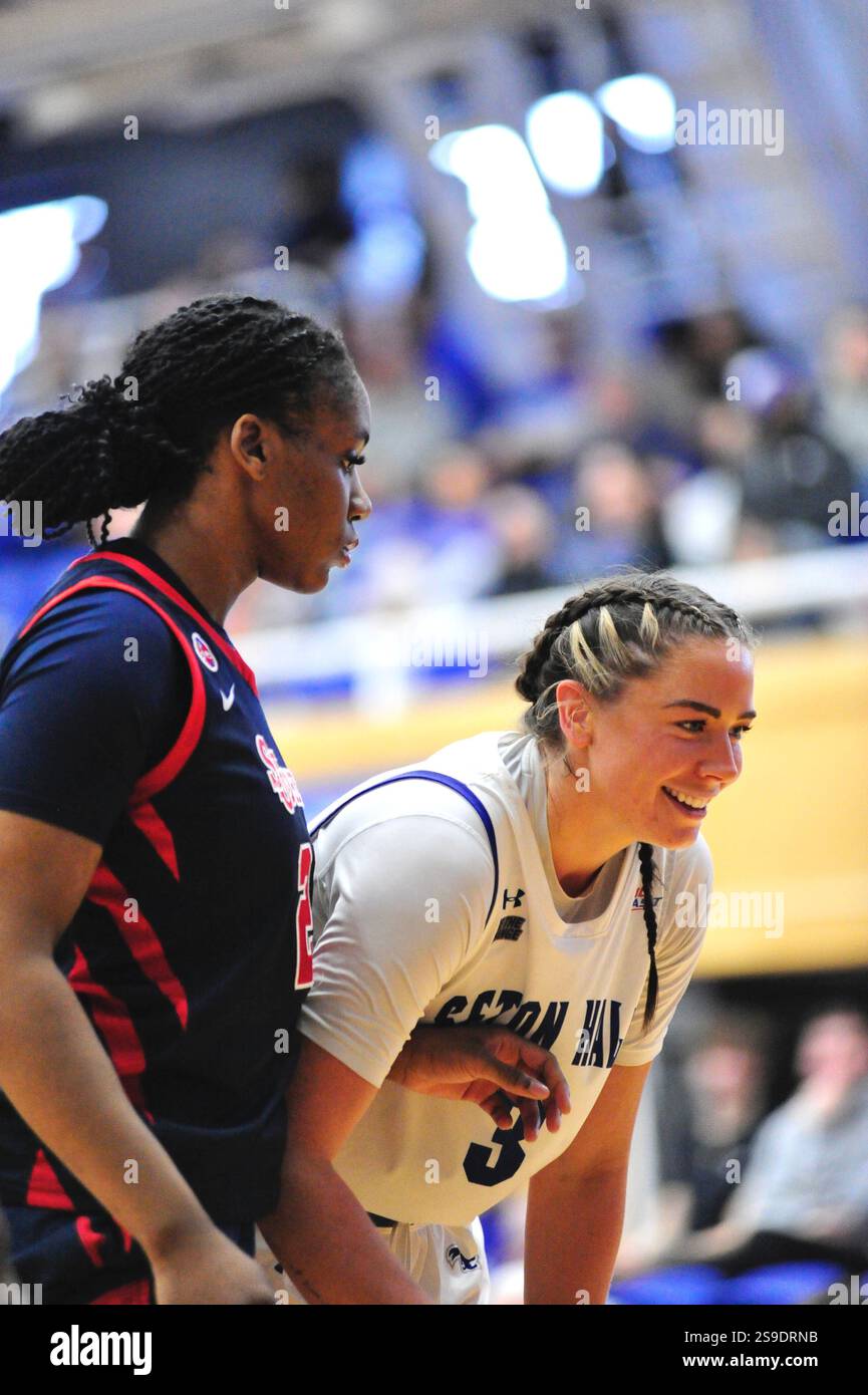 Seton Hall's Faith Masonius (3) during Saturday's Big East matchup in ...