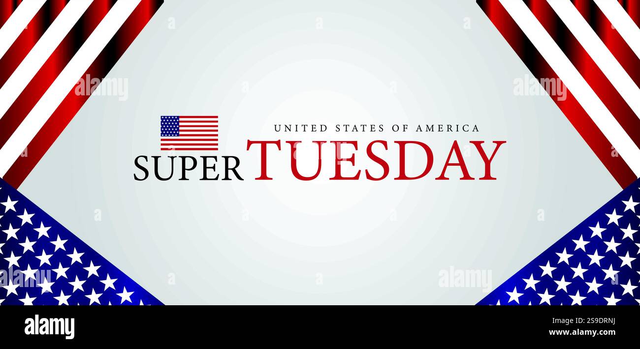 Super Tuesday 2025 A Look at the Future of Presidential Campaigns Stock ...