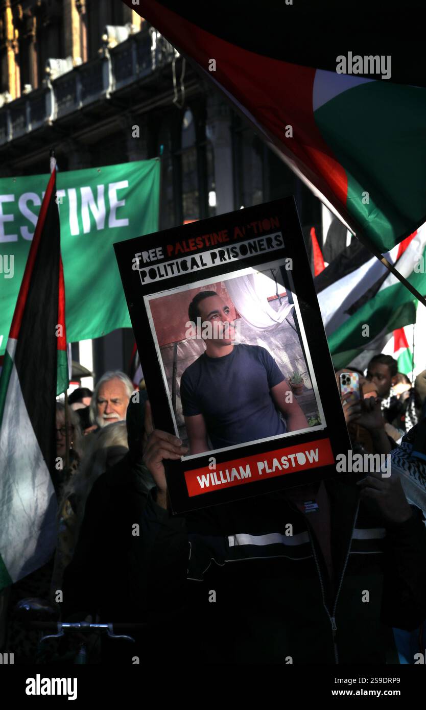 January 25, 2025, Manchester, England, United Kingdom: Supporters on ...