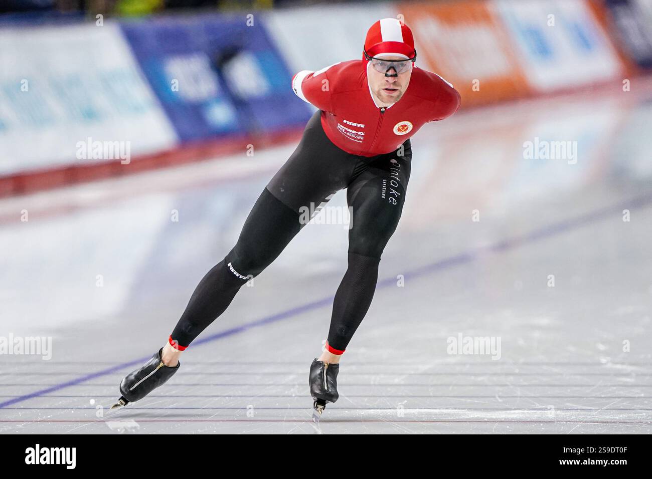 CALGARY, CANADA - JANUARY 25: Viktor Hald Thorup of Denmark competing ...
