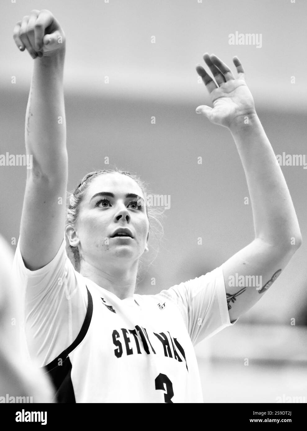 Seton Hall's Faith Masonius (3) during Saturday's Big East matchup in ...