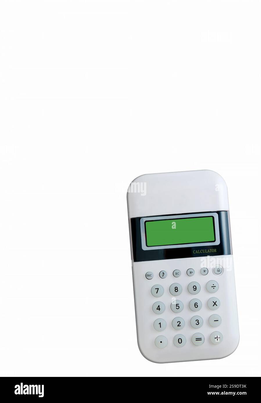 Featuring a calculator Cut Out Stock Images & Pictures - Alamy