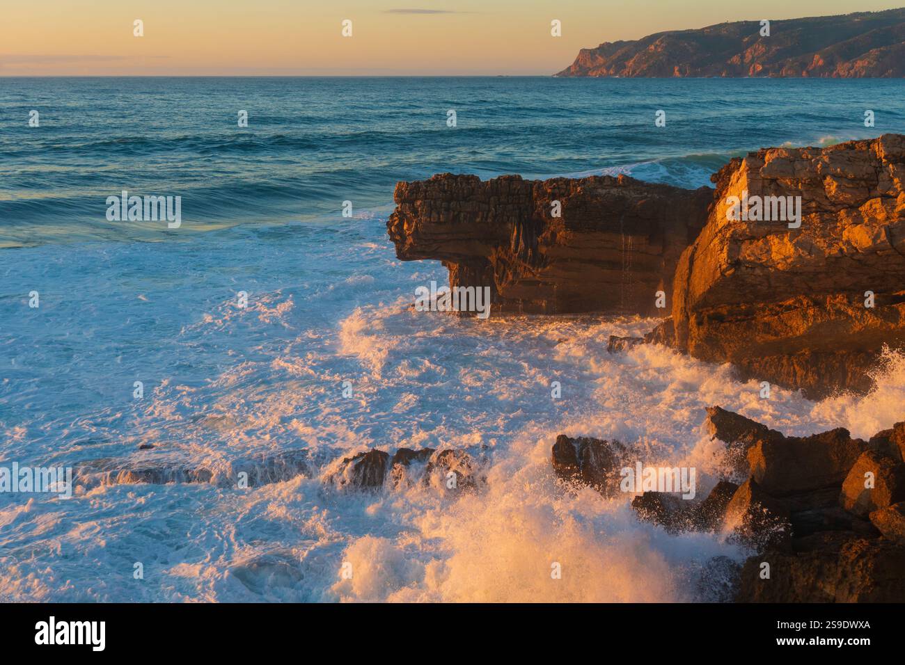 Portugal atlantic coast cascais sunset hi-res stock photography and ...