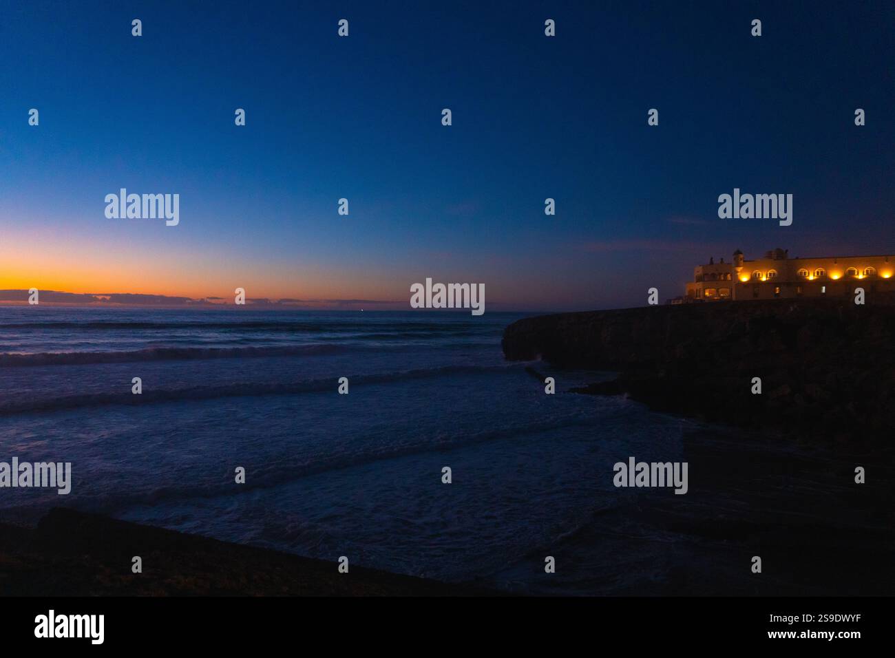 Portugal atlantic coast cascais sunset hi-res stock photography and ...