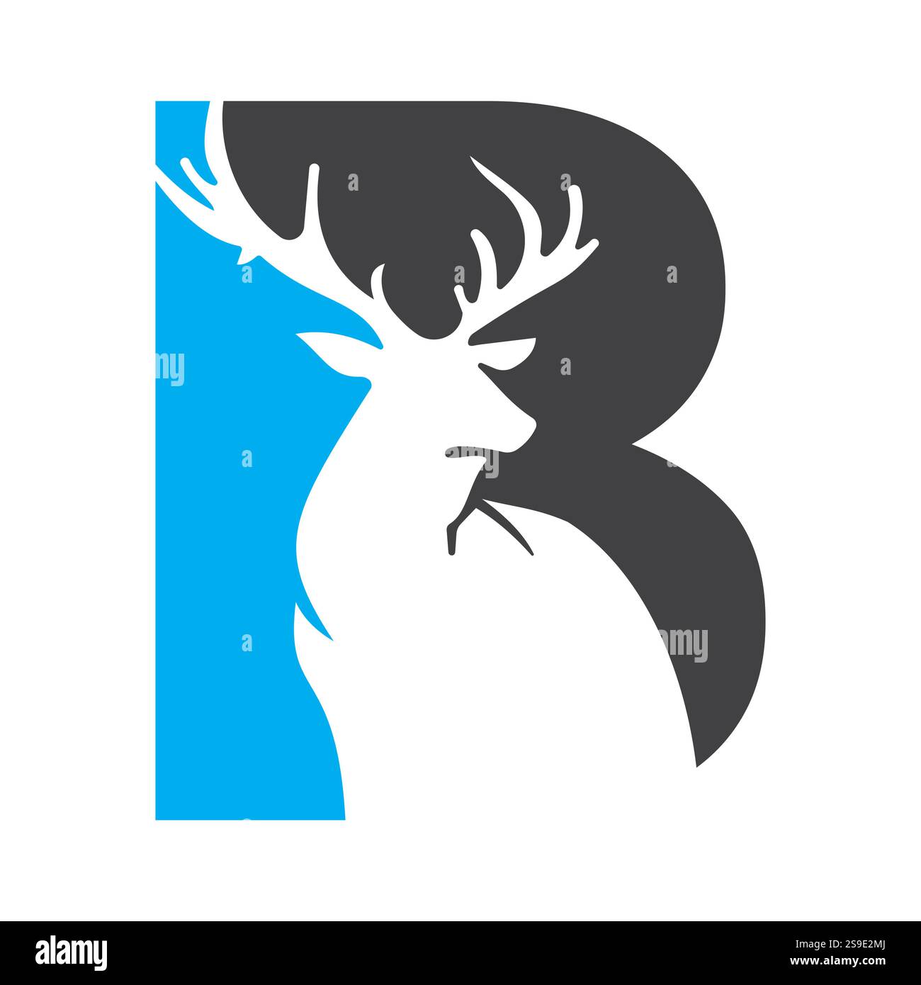 Elk b Stock Vector Images - Alamy