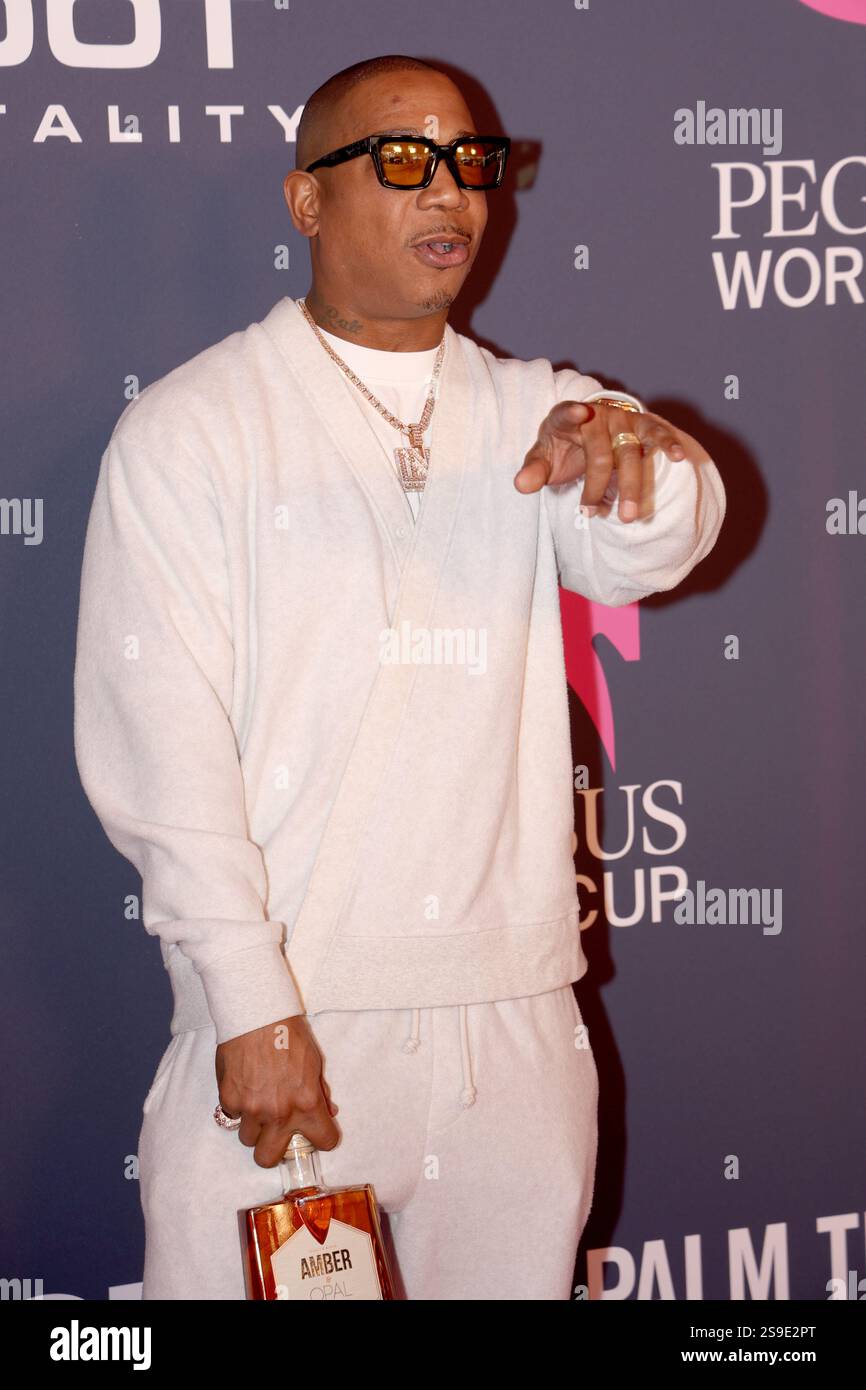 HALLANDALE, FLORIDA - JANUARY 25: Ja Rule attends Pegasus World Cup ...
