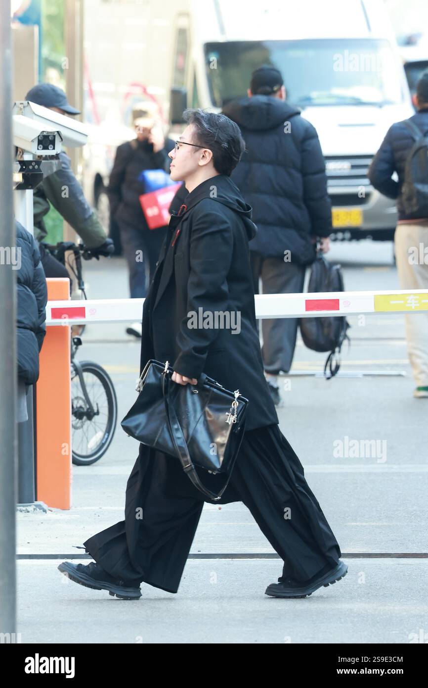 Taiwanese magician Lu Chen appears in Beijing, China, 22 January, 2025 ...