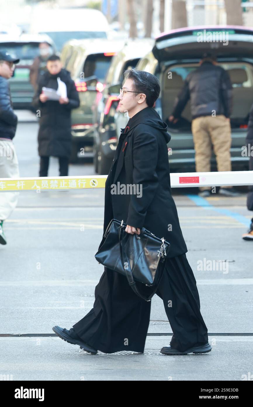 Taiwanese magician Lu Chen appears in Beijing, China, 22 January, 2025 ...