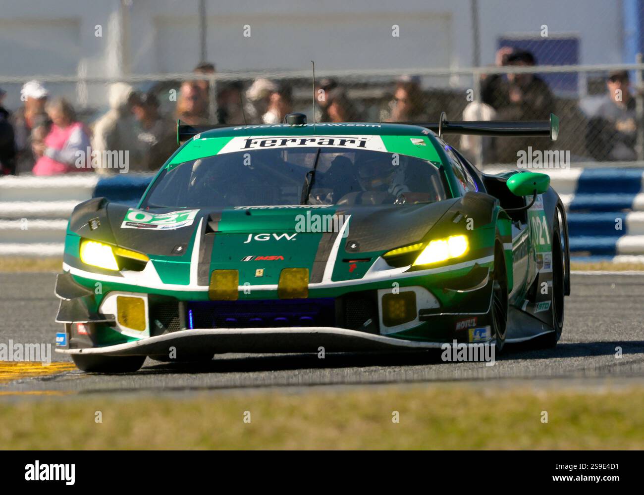 DAYTONA BEACH, FL - JANUARY 25: (021) GTD Driver Team Triarsi ...