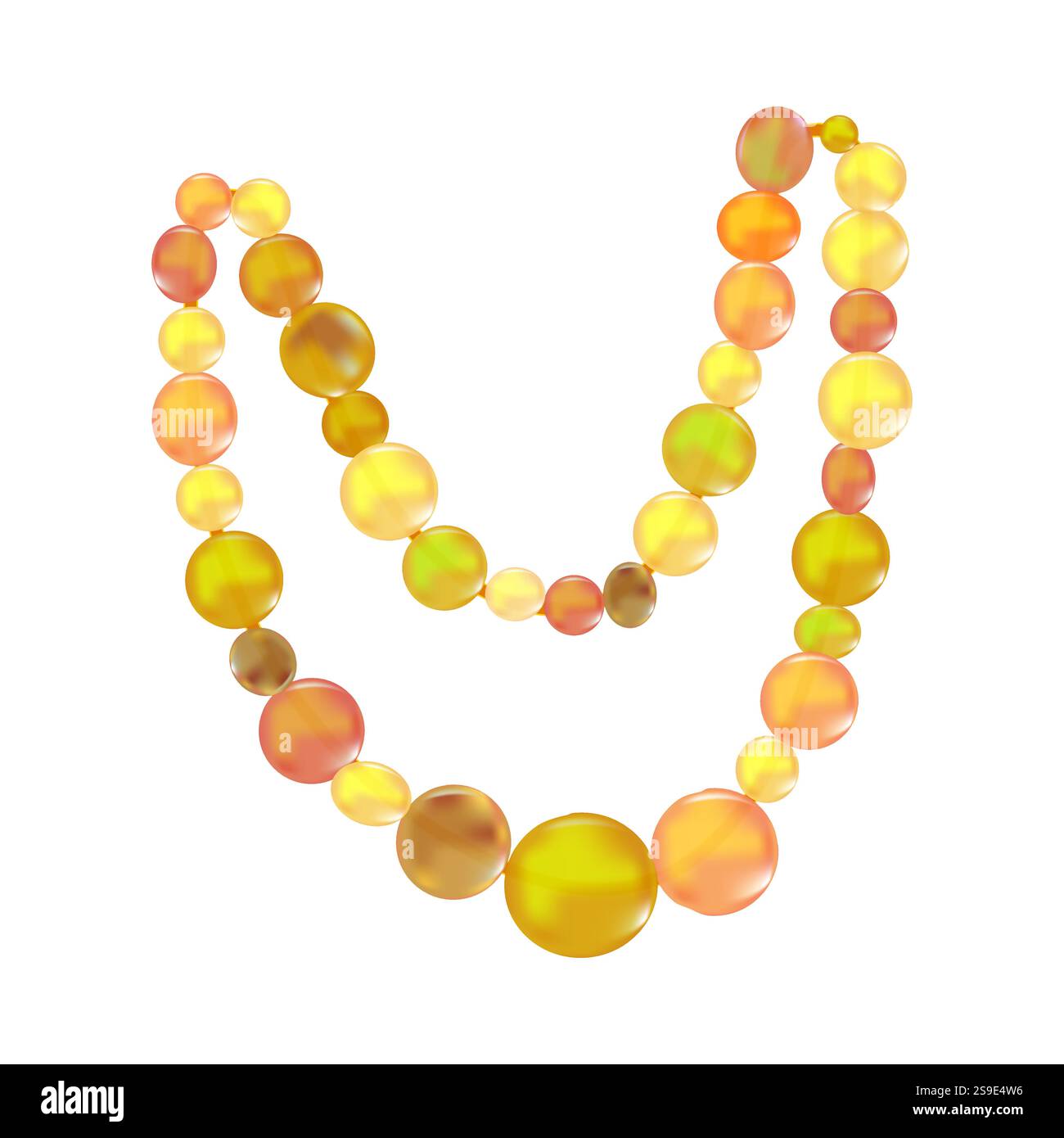 Baltic amber jewellery Stock Vector Images - Alamy
