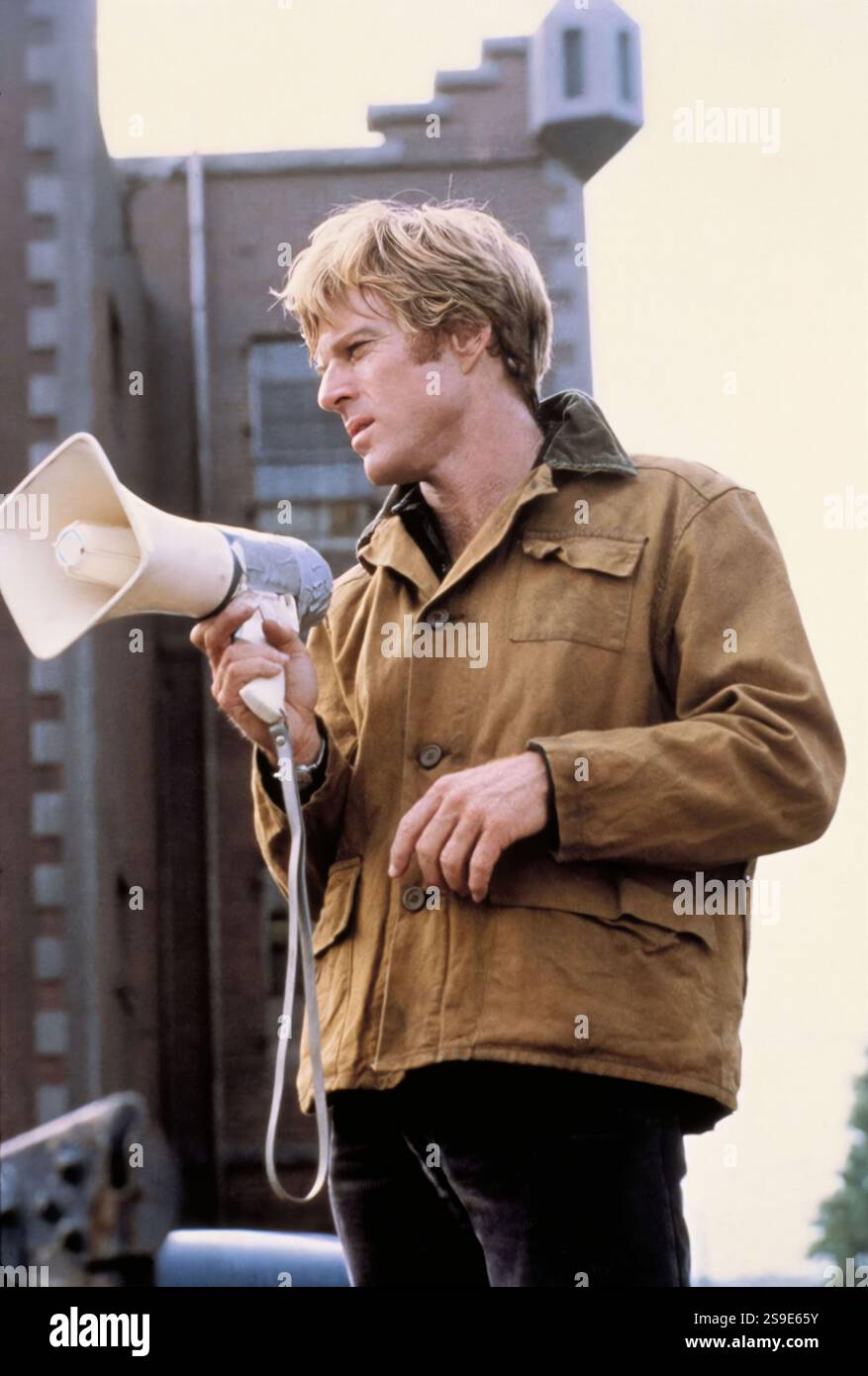 ROBERT REDFORD in BRUBAKER (1980), directed by STUART ROSENBERG. Credit ...