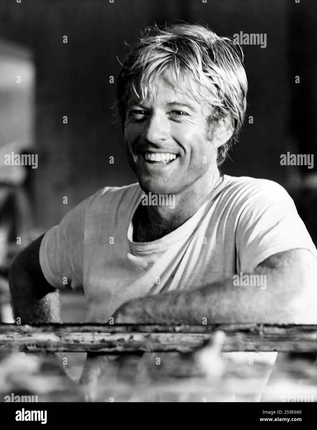 ROBERT REDFORD in BRUBAKER (1980), directed by STUART ROSENBERG. Credit ...