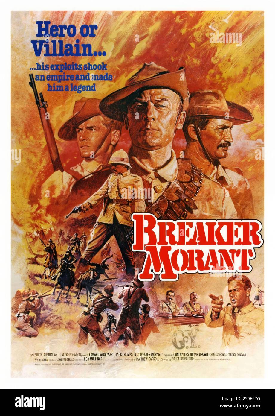 BREAKER MORANT (1980), directed by BRUCE BERESFORD. Credit: South ...