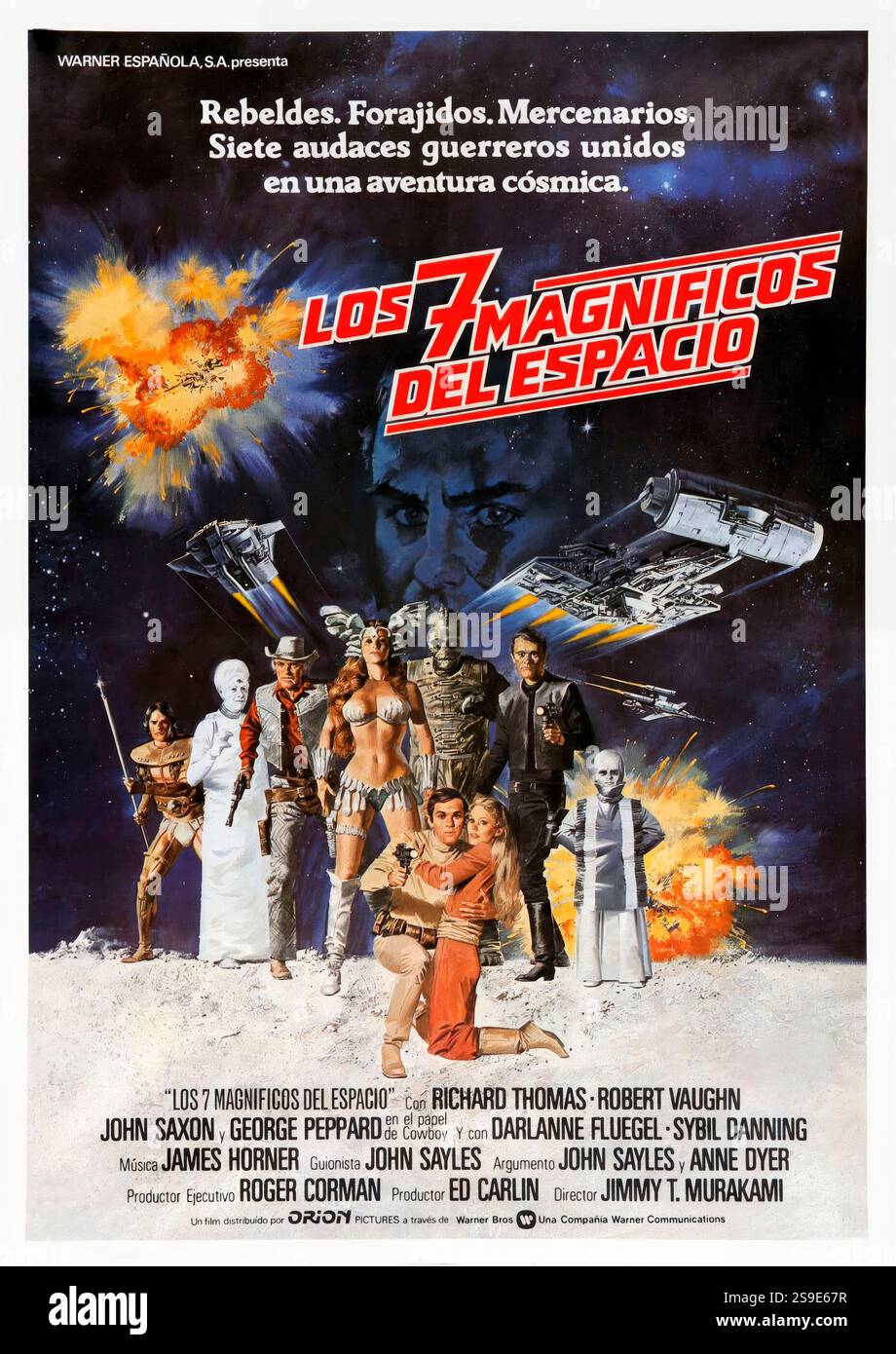 BATTLE BEYOND THE STARS (1980), directed by JIMMY T. MURAKAMI. Credit ...