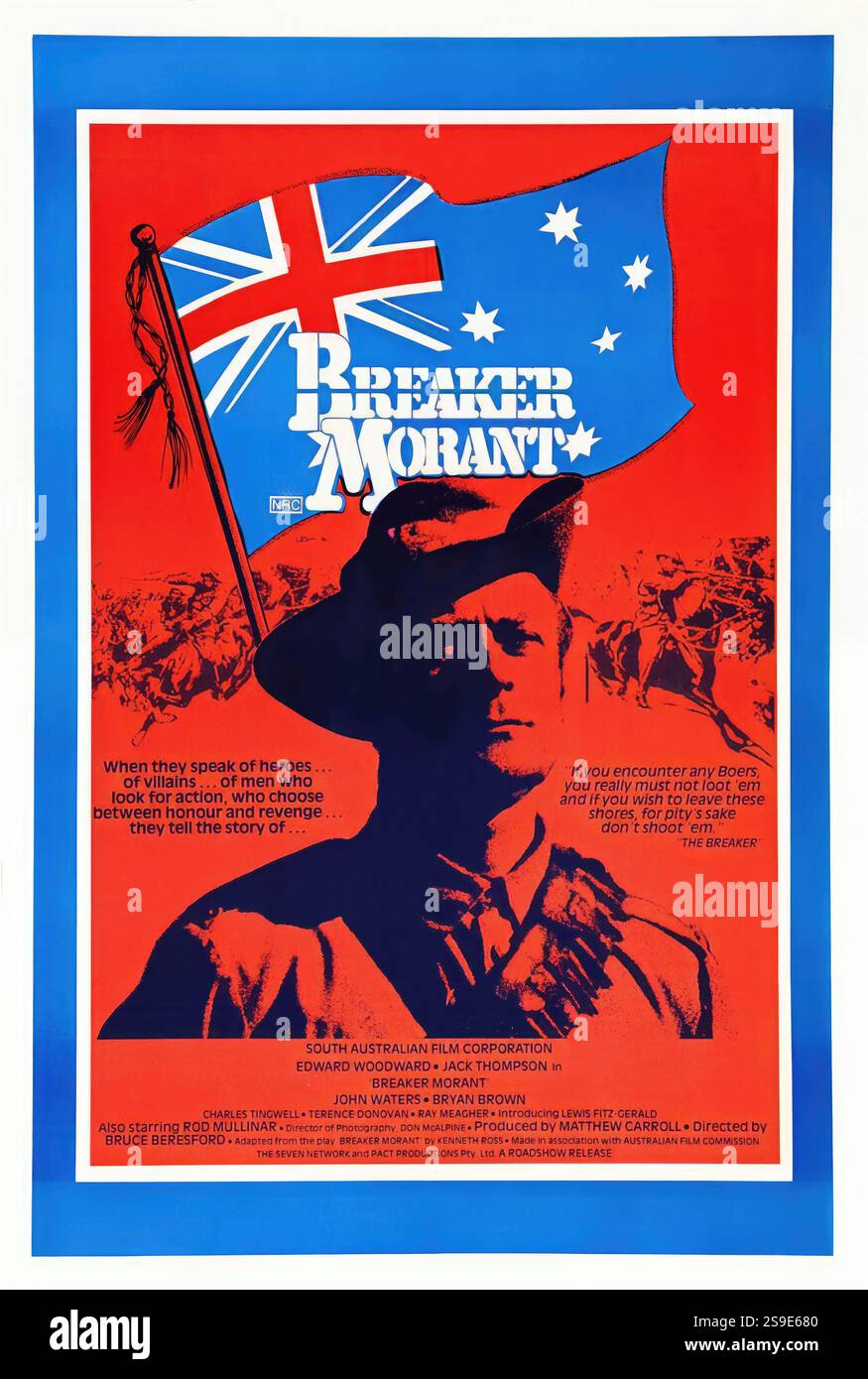 BREAKER MORANT (1980), directed by BRUCE BERESFORD. Credit: South ...