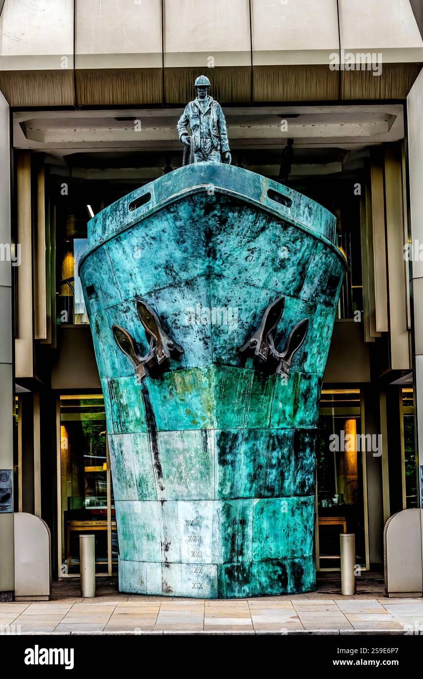 Large Ship Prow Statue Facade International Maritime Organization ...