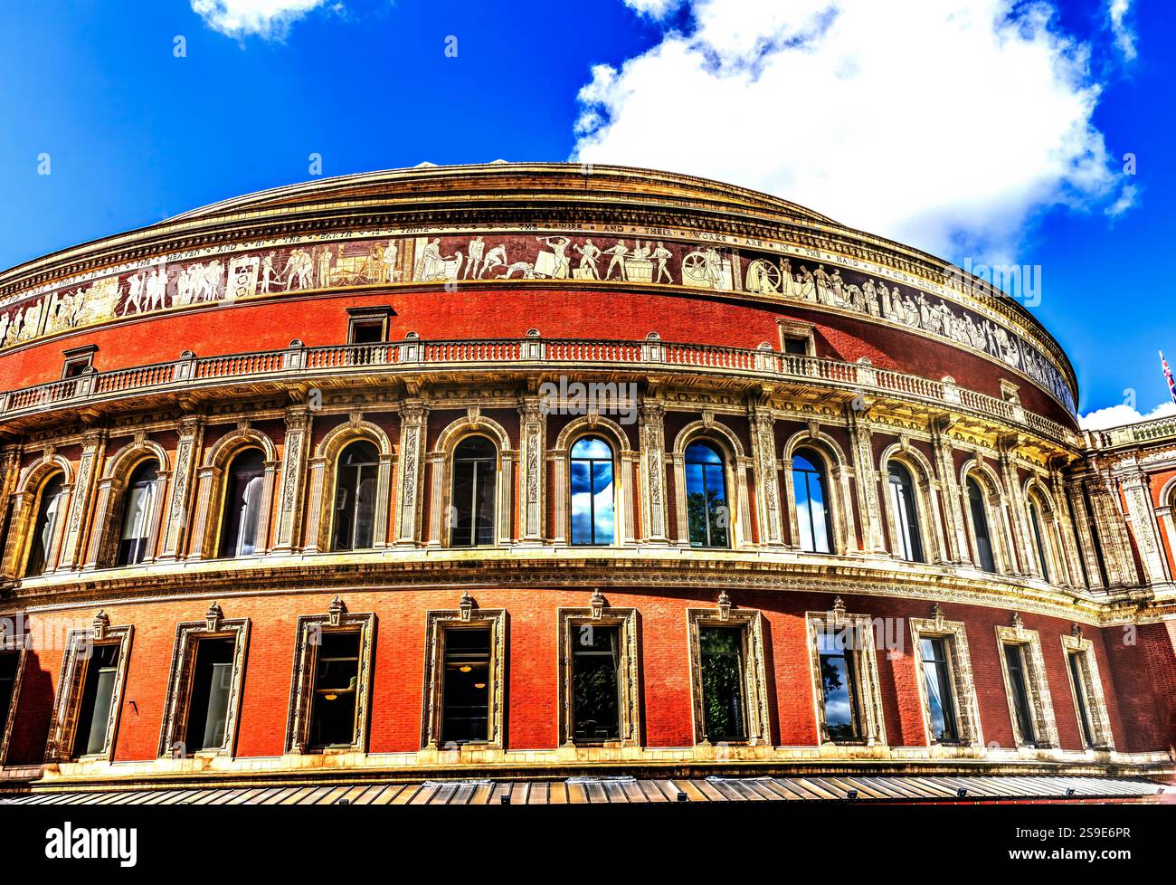Prince Albert Hall Kensington London England. Opened in 1871 by Queen ...