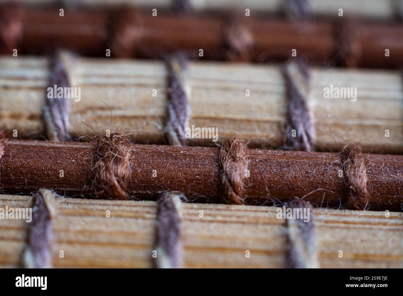 Macro view of natural textures in a woven pattern showcasing earthy ...
