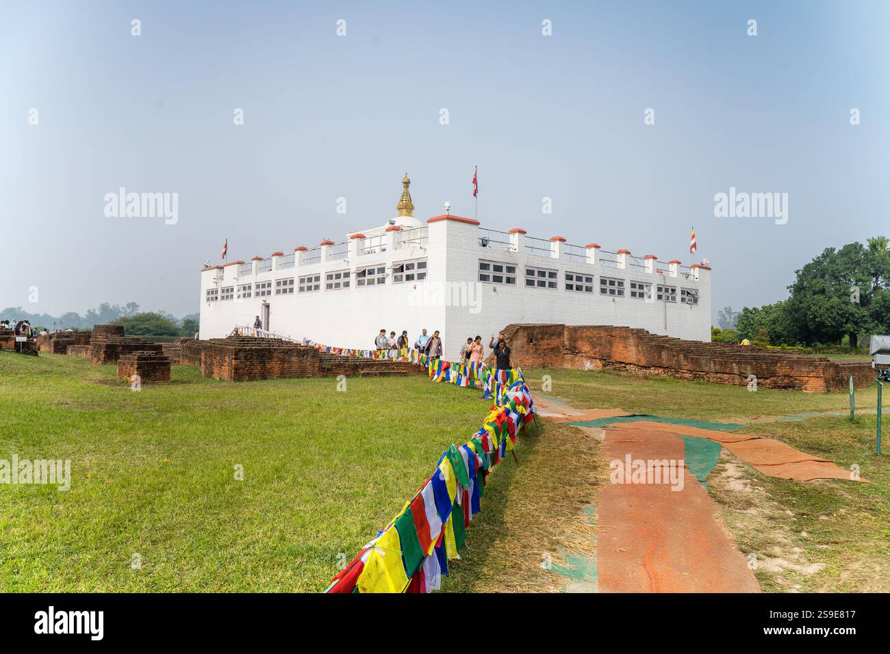 Lumbini is the birthplace of Buddha. Today, Lumbini is located in Nepal ...