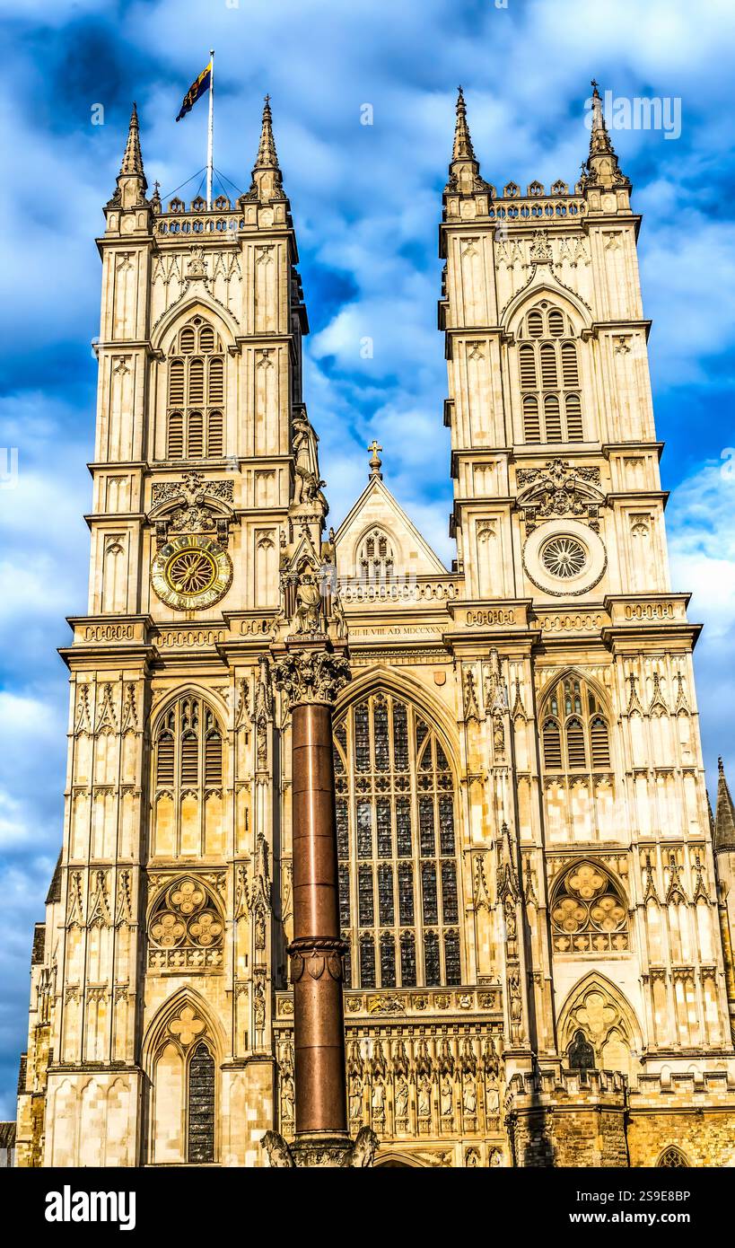 Westminster Abbey Church Westminster London England. Abbey Anglican ...