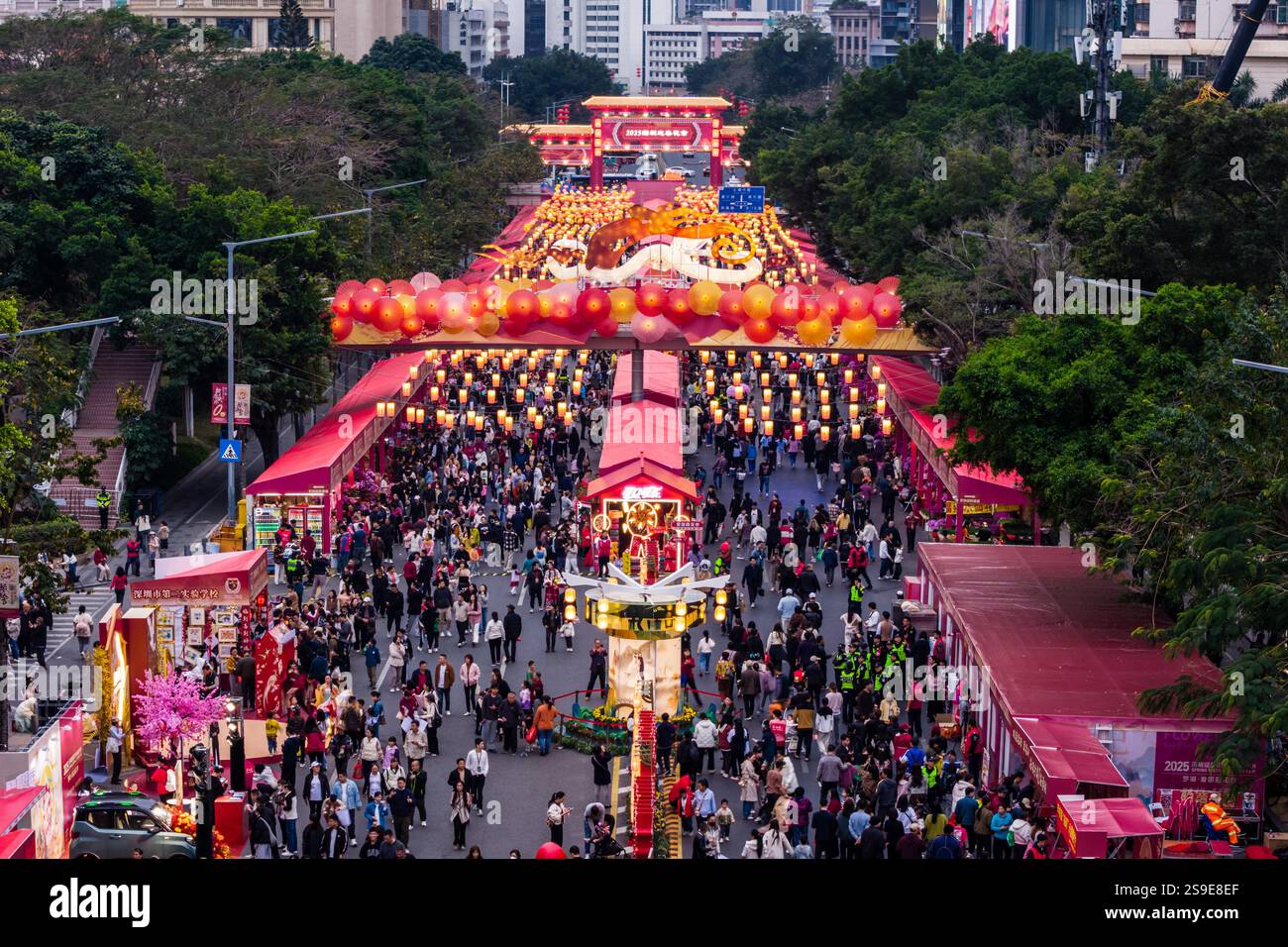 The 2025 Shenzhen Spring Flower Market opens in Shenzhen City, south ...