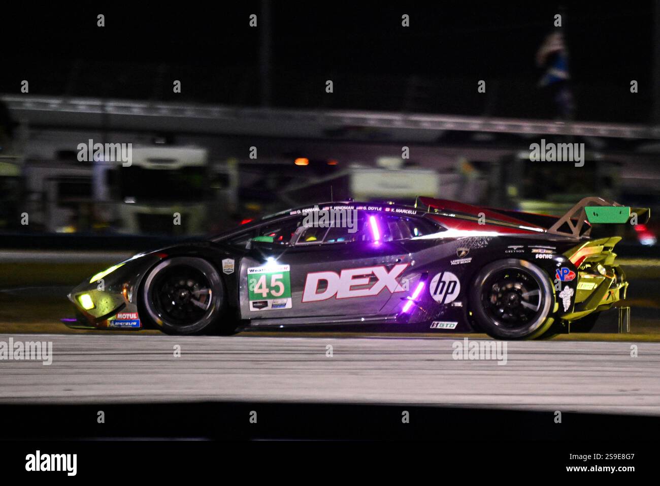 25 January 2025, USA, Daytona Beach: Motorsport: Rolex 24 Daytona ...