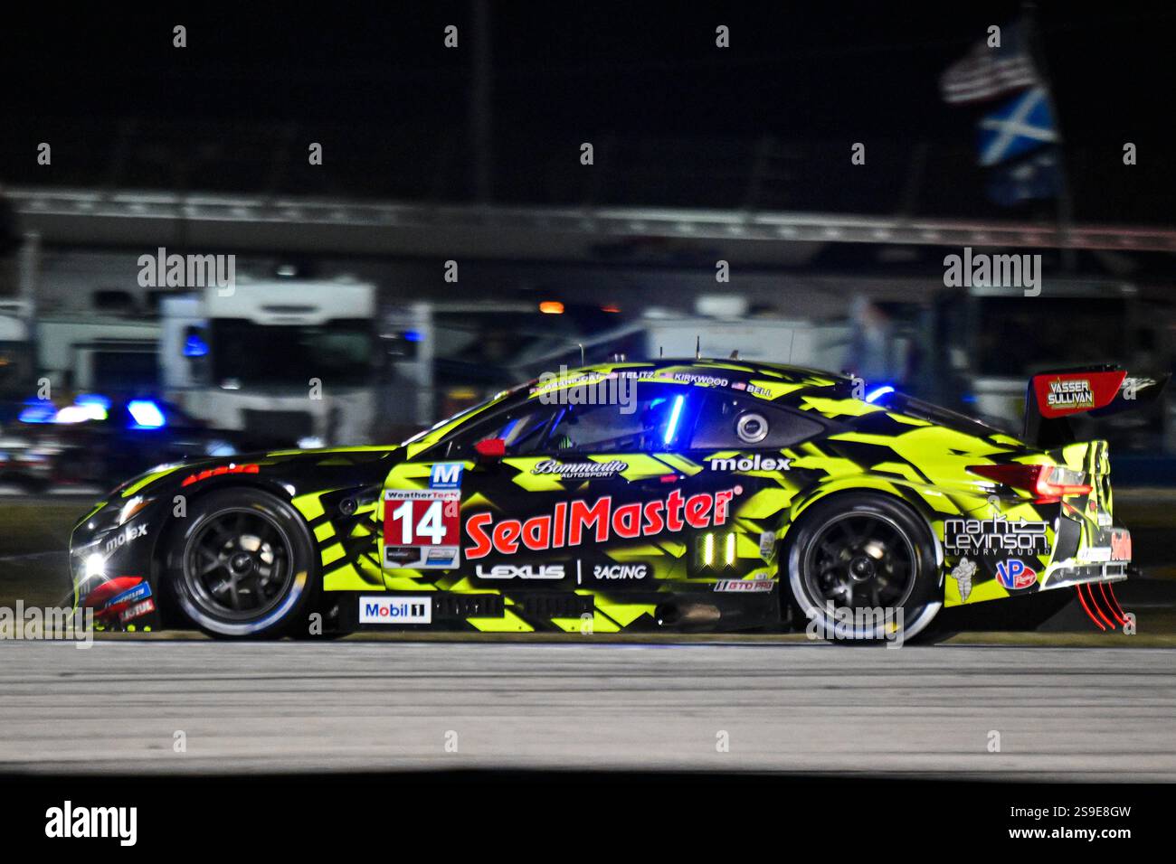 25 January 2025, USA, Daytona Beach: Motorsport: Rolex 24 Daytona ...