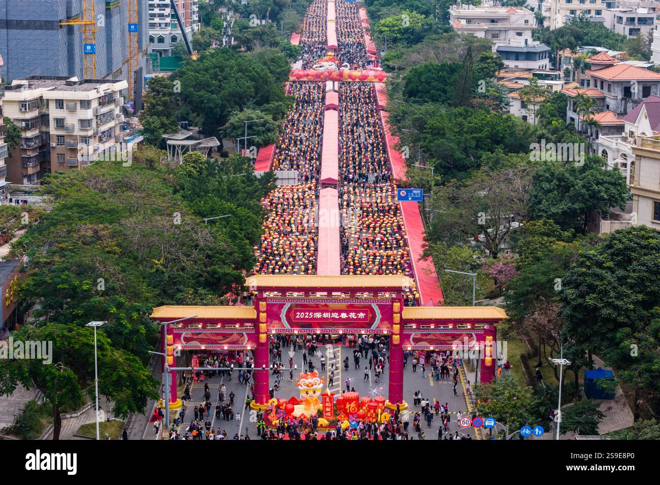 The 2025 Shenzhen Spring Flower Market opens in Shenzhen City, south ...