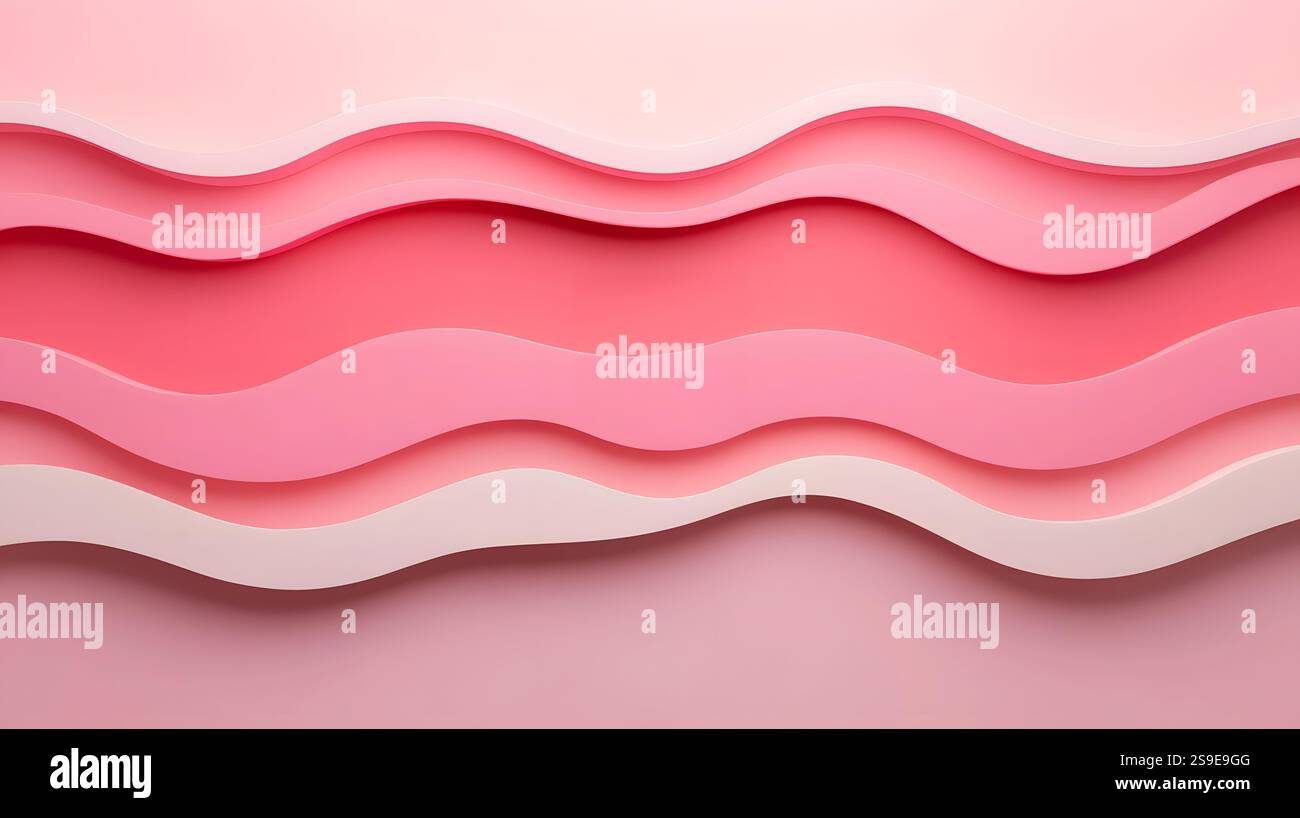 Beautifully layered papercraft-style graphics with soft shadows,elegant ...