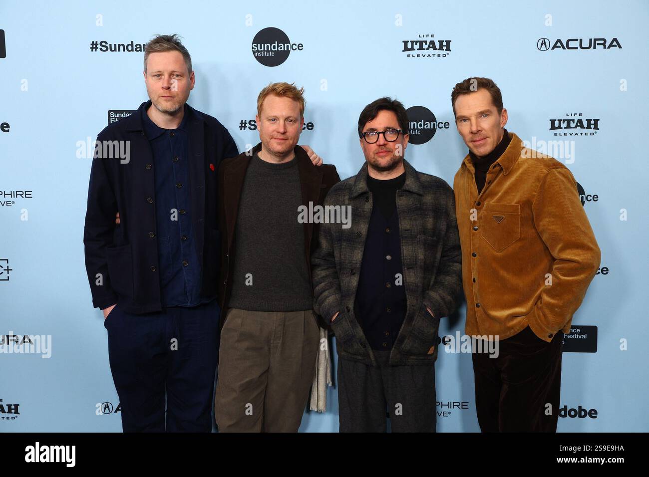 Max Porter, Adam Ackland, Dylan Southern, Benedict Cumberbatch at ...