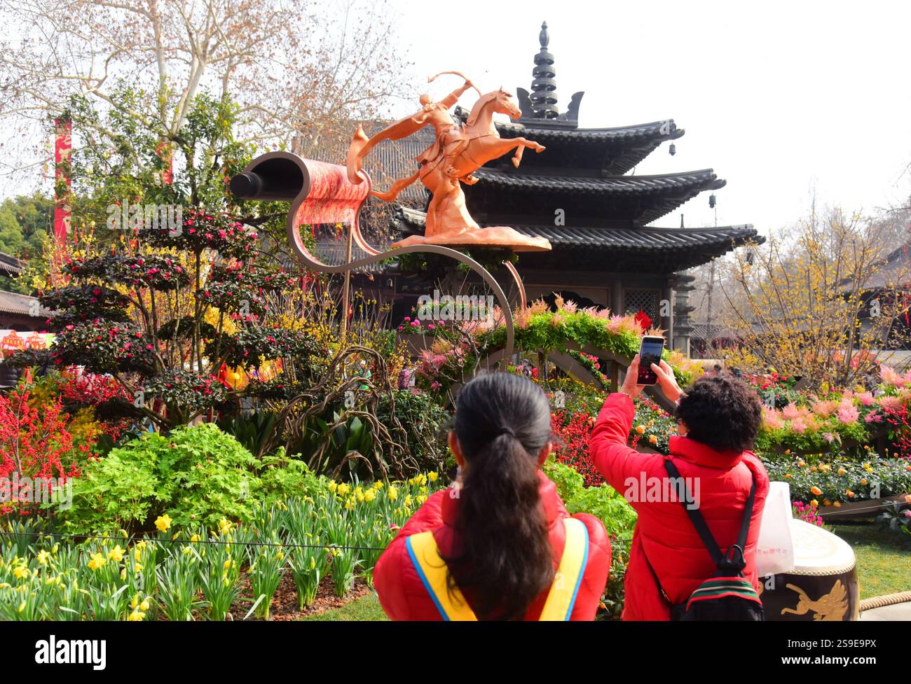 The 2025 West Lake Spring Flower Show kicks off in Hangzhou City, east ...