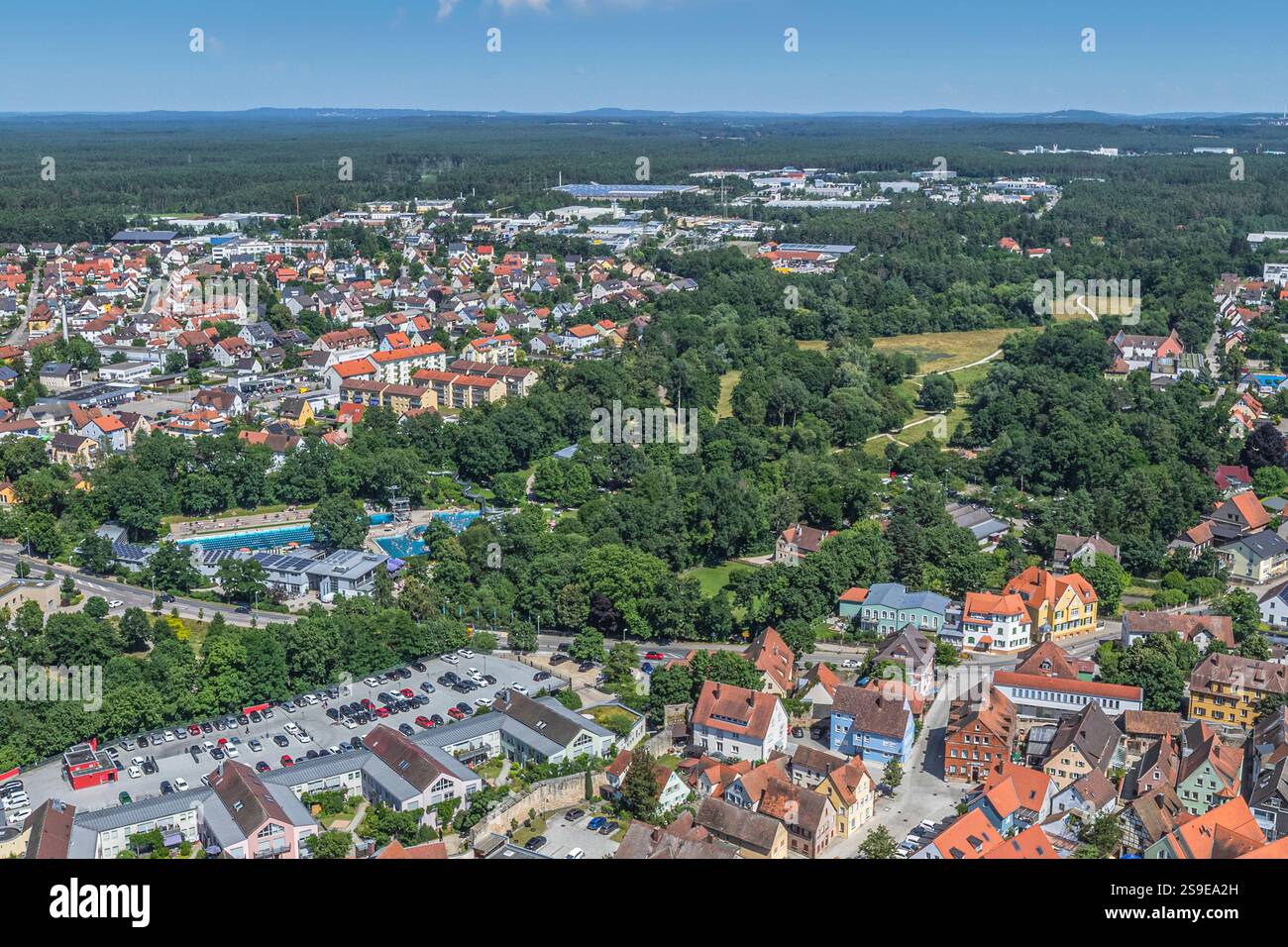 The Middle Franconian district town of Roth in the Nuremberg ...