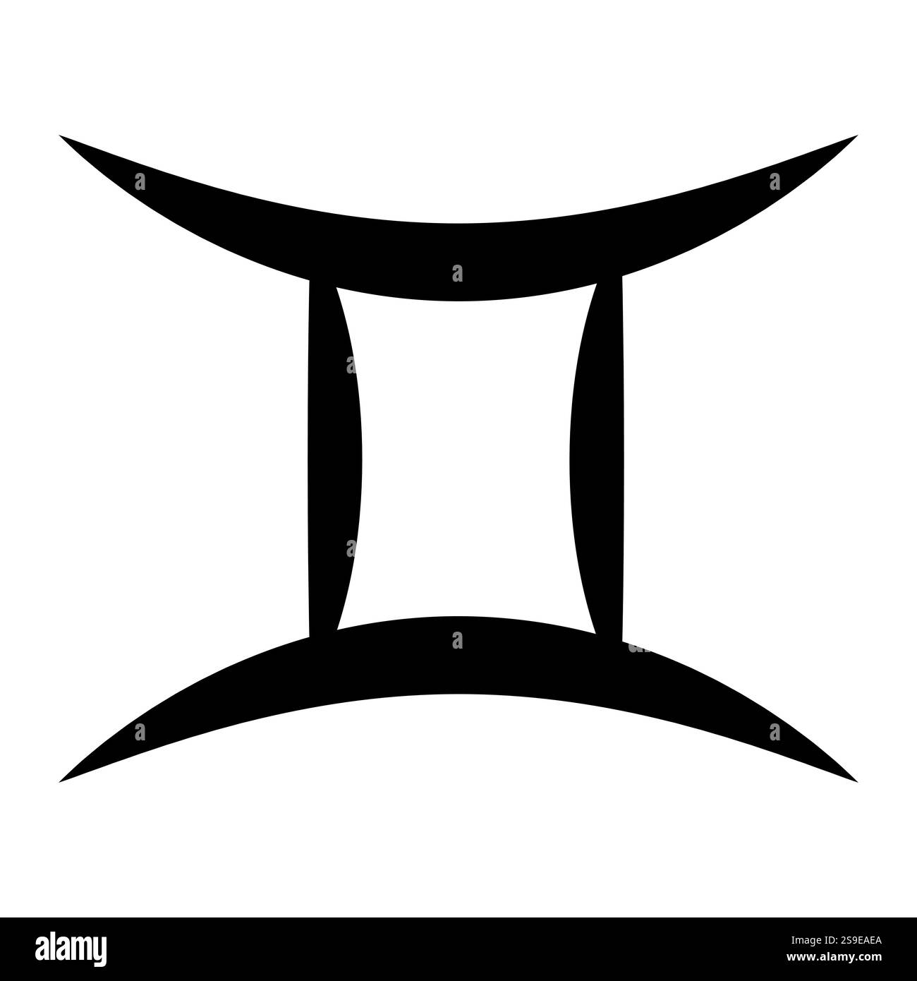 Gemini Zodiac Symbol, Gemini zodiac horoscope astrology sign Stock ...