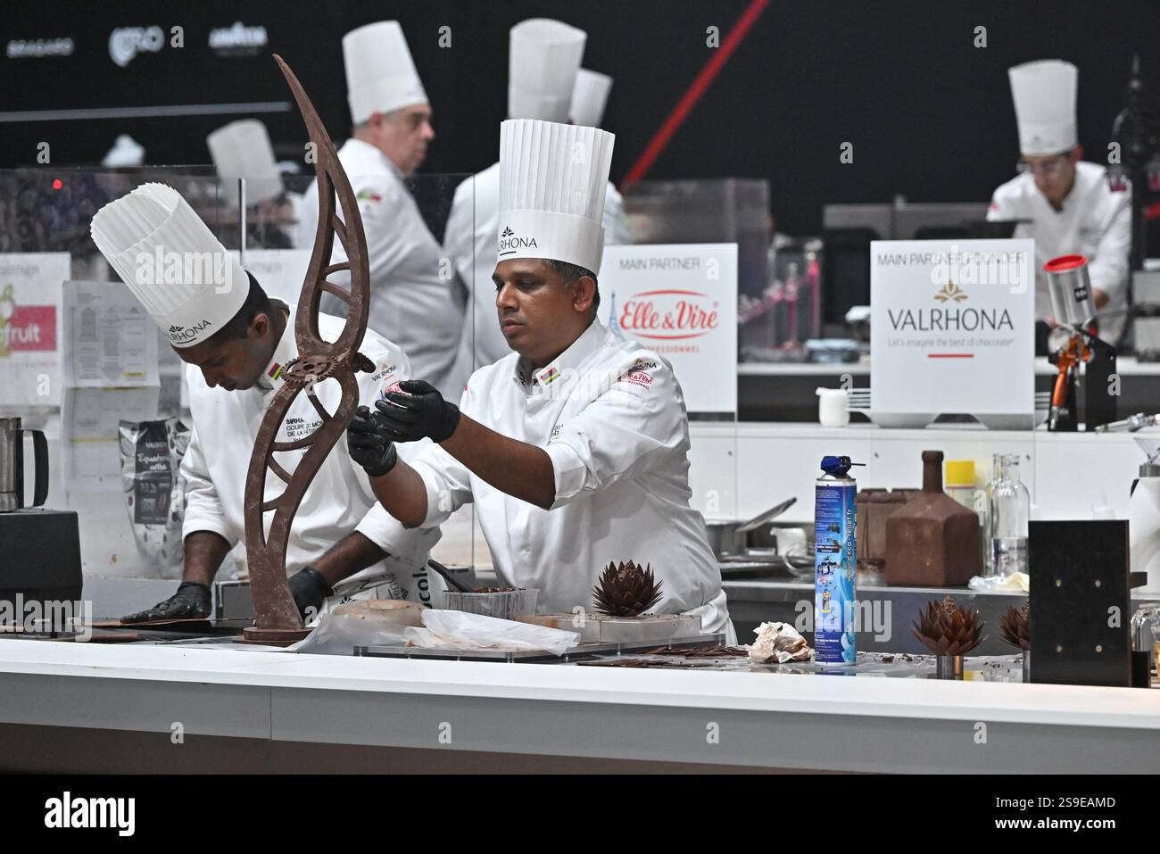 Team Mauritius attending the Pastry World Cup ahead of SIRHA in Lyon ...