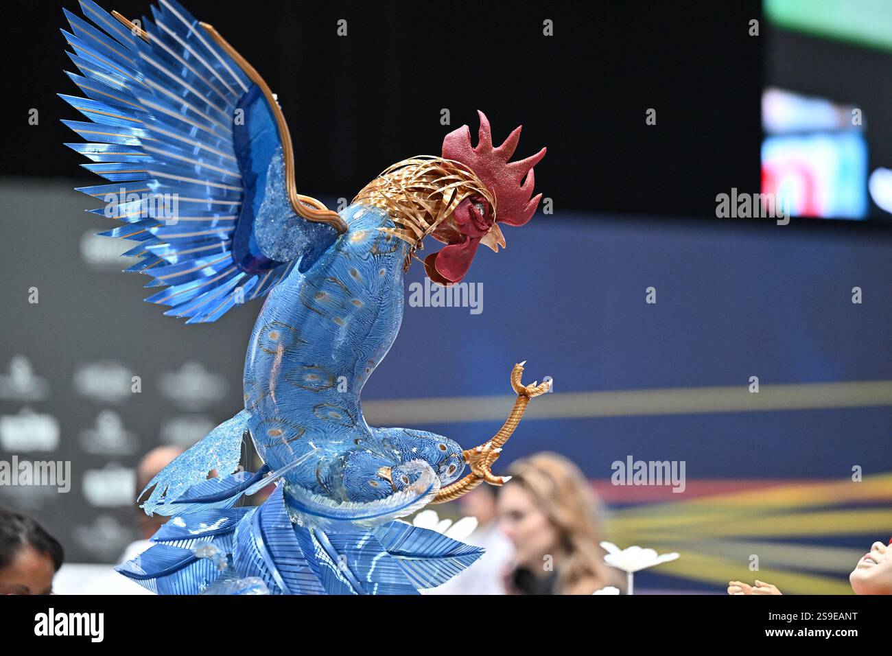 Pastry of Team France during the Pastry World Cup ahead of SIRHA in ...