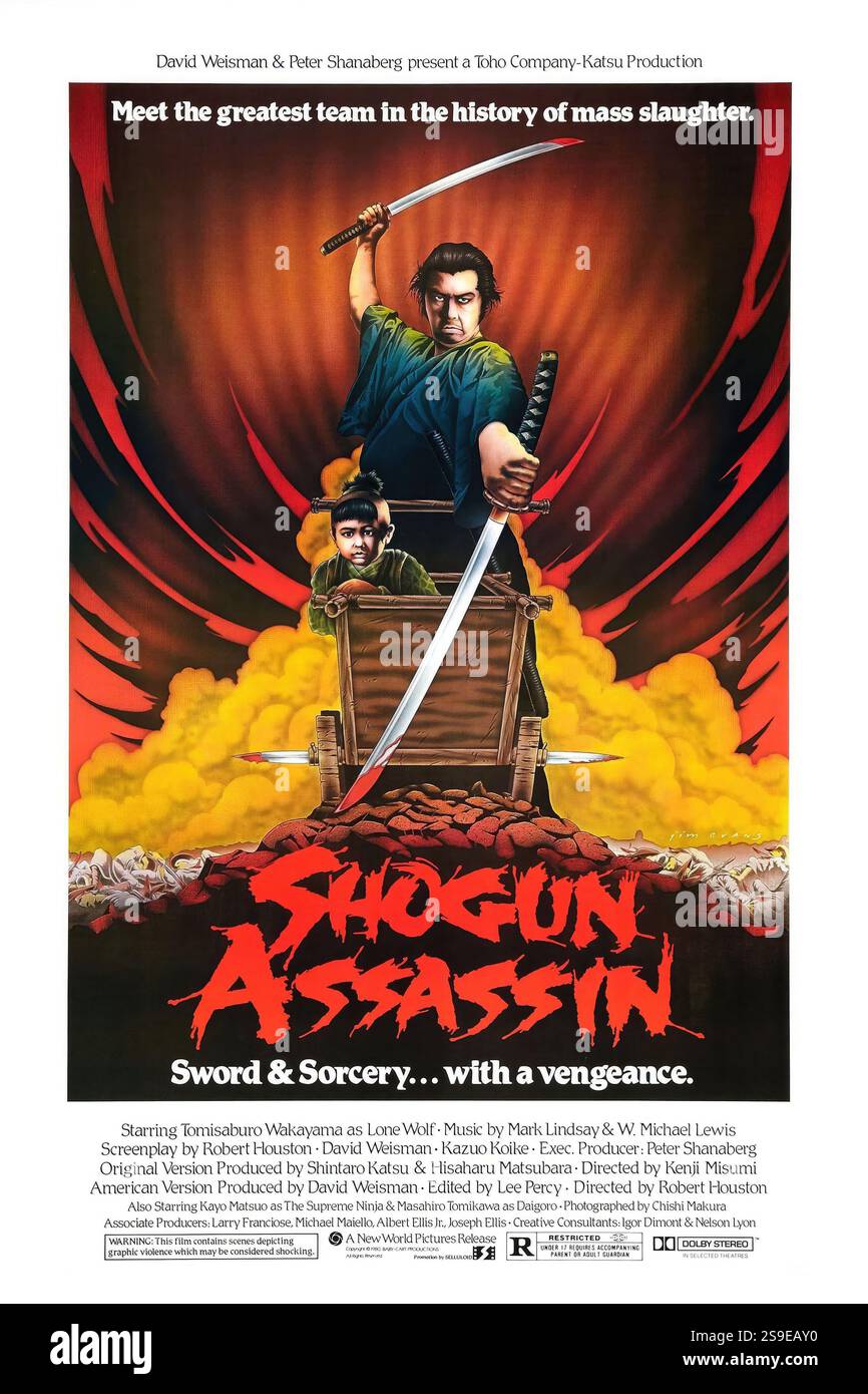 SHOGUN ASSASSIN (1980), directed by KENJI MISUMI and ROBERT HOUSTON ...