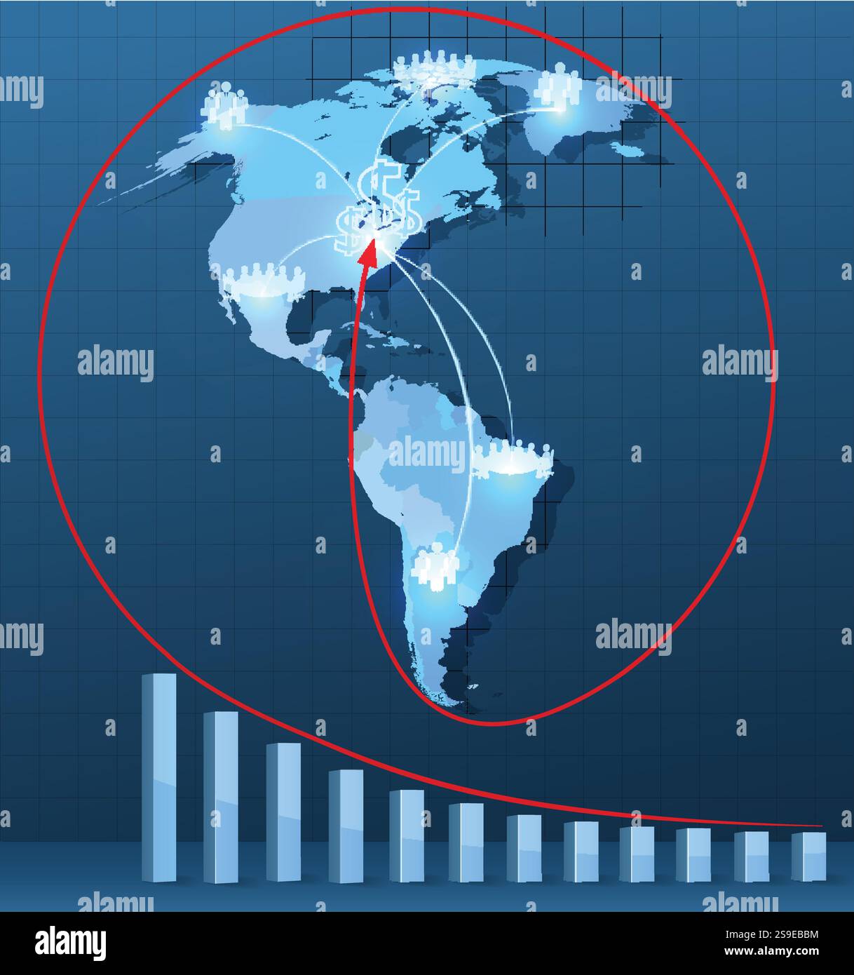 Strategic connections Stock Vector Images - Alamy