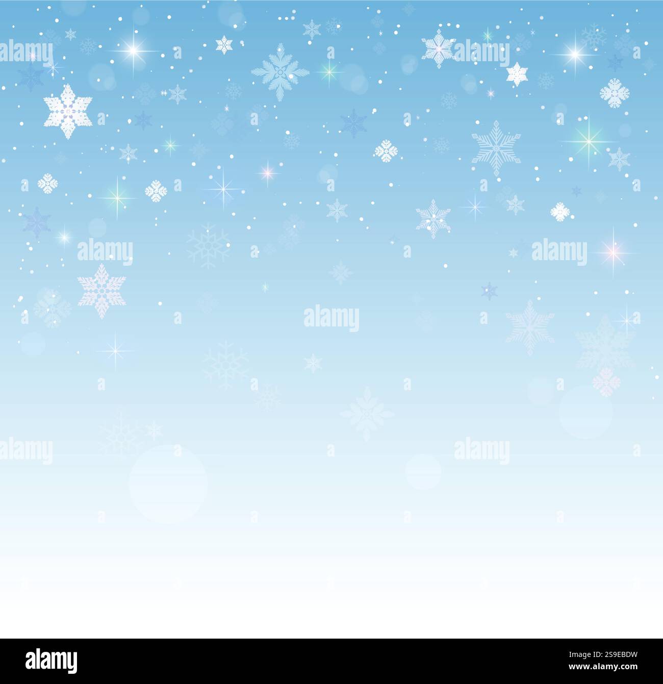 Christmas snow background, abstract background with glow Stock Vector ...