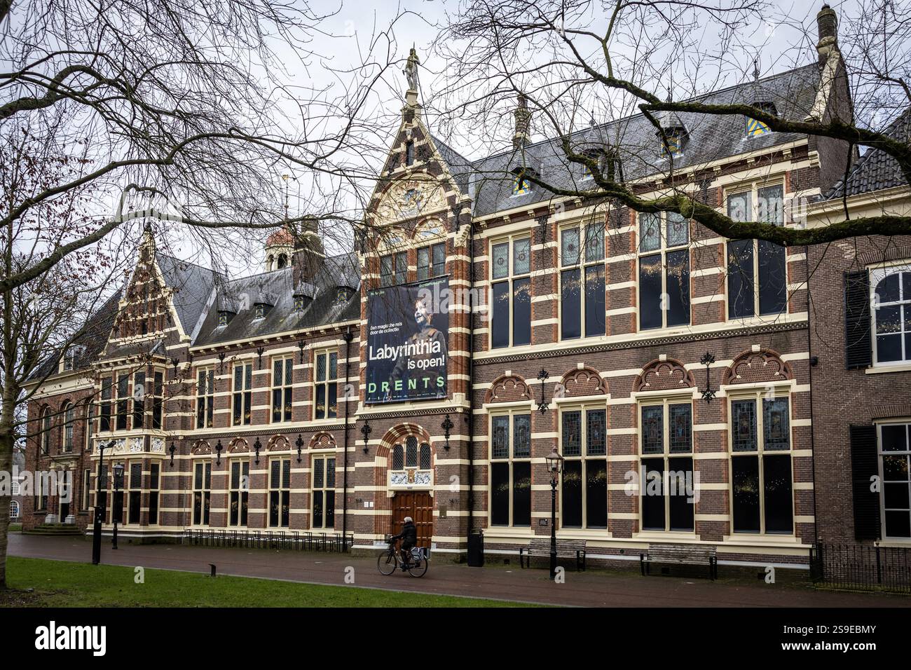 ASSEN - Exterior of the Drents Museum. Thieves made off with at least ...