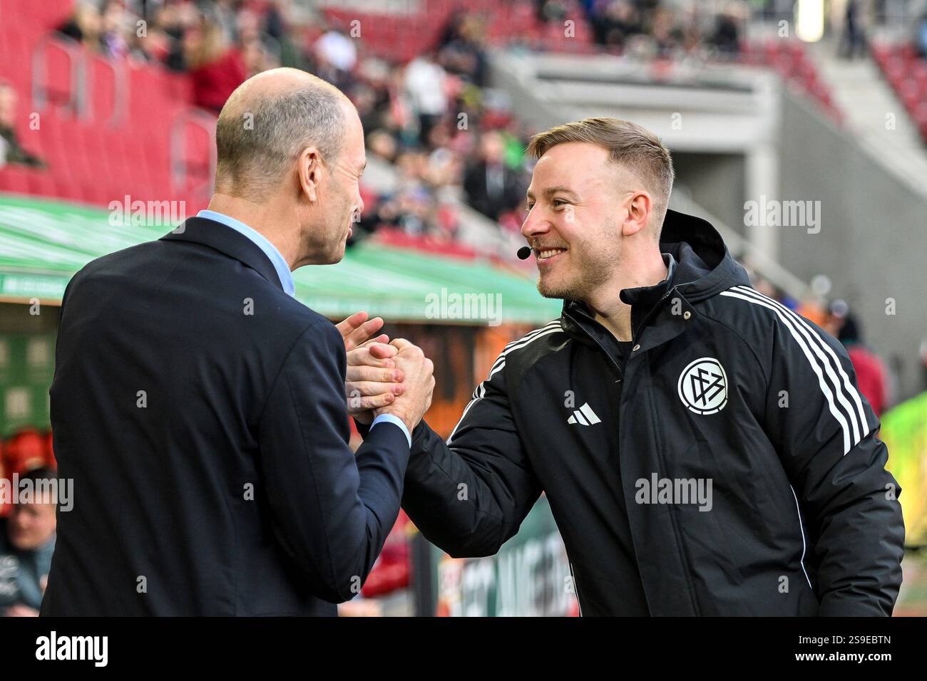 25.01.2025, WWK-Arena, Augsburg, GER, 1. FBL, FC Augsburg vs 1. FC ...