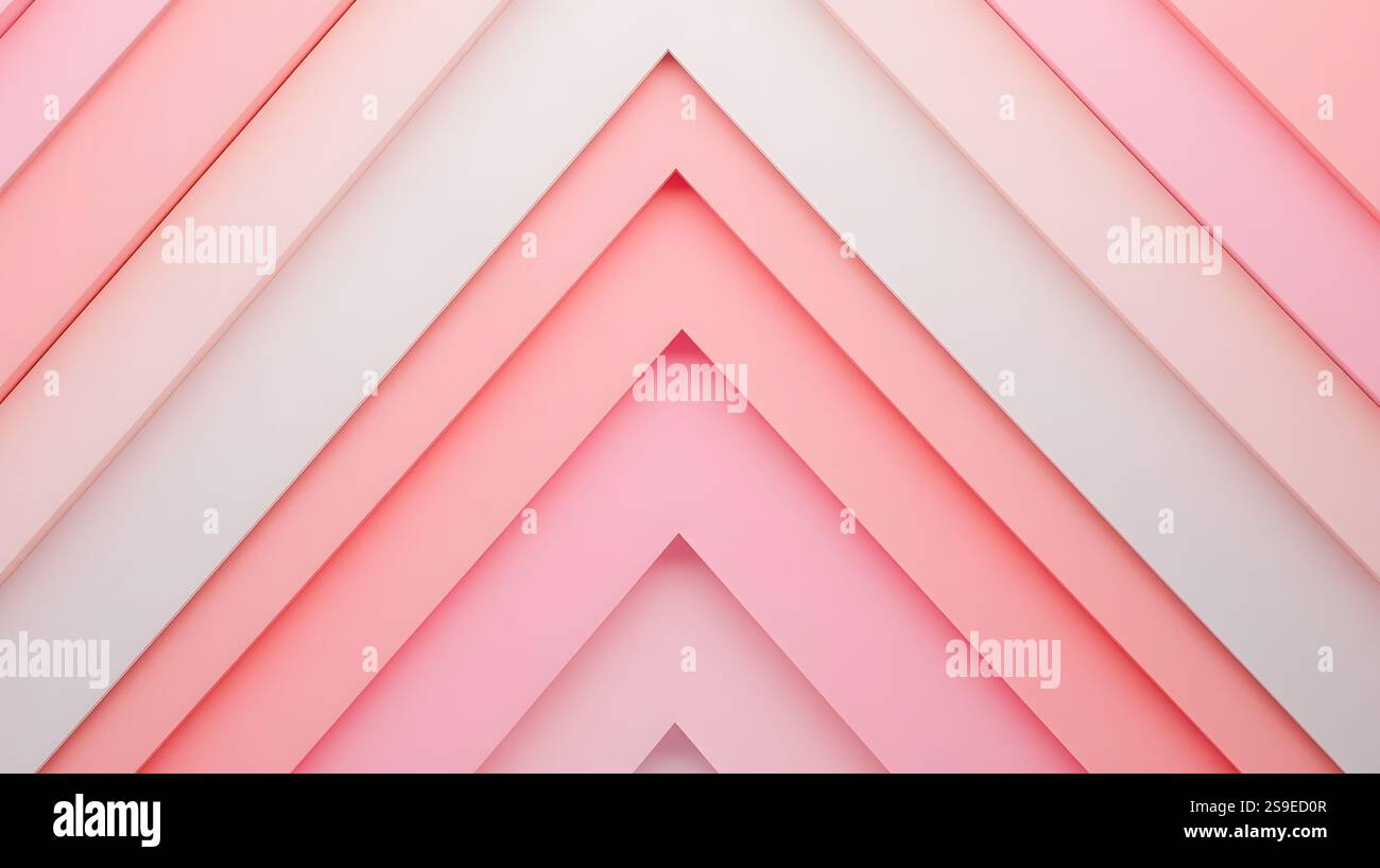 Layered triangular shapes with soft,diffused shadows creating a sense ...