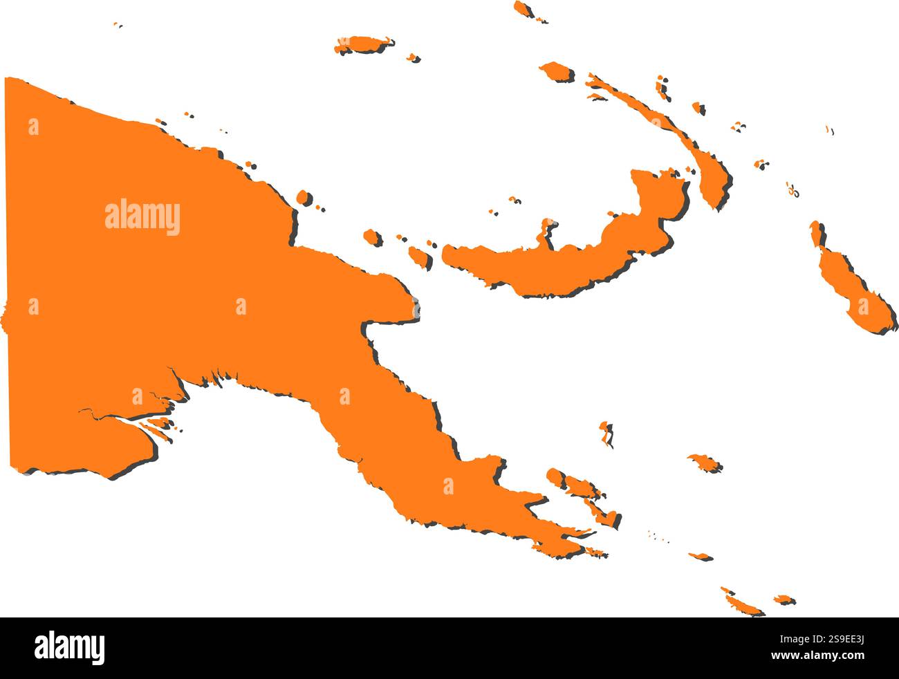 3d papua new guinea Stock Vector Images - Alamy