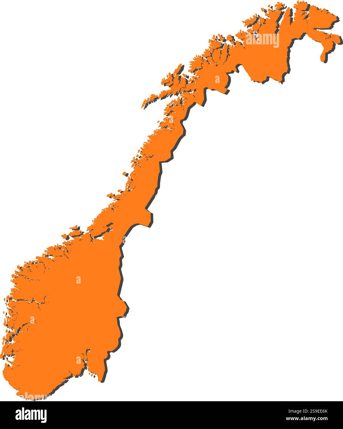 Norway silhouettes Stock Vector Images - Alamy