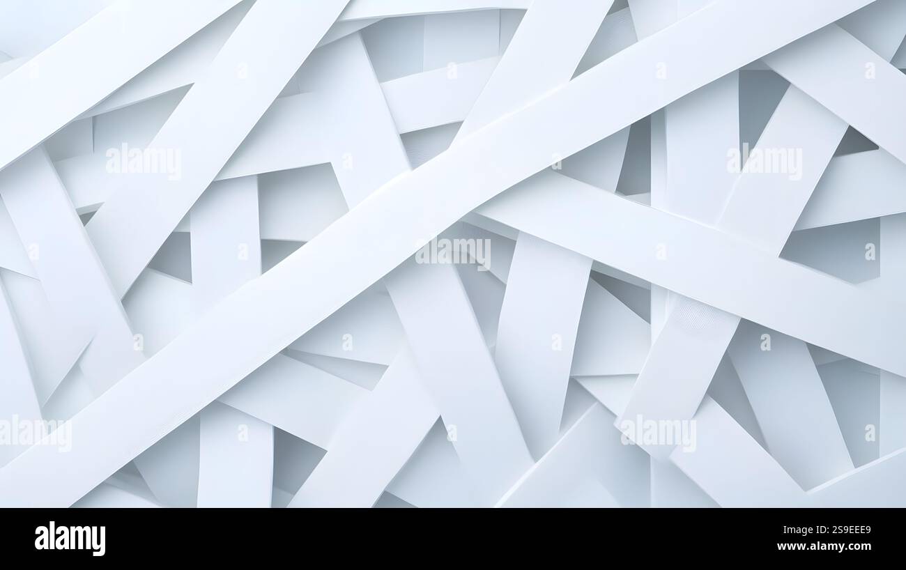 Monochromatic Grid Of Angulargeometric Shapes And Sharp Edgedfaceted Patterns In A Clean