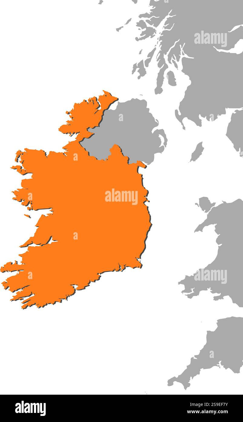 Parts ireland Stock Vector Images - Alamy