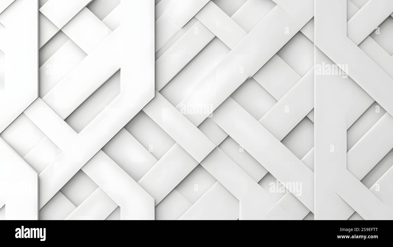 Interlocking Rectangles With Clean Geometric Lines and Subtle Lighting ...