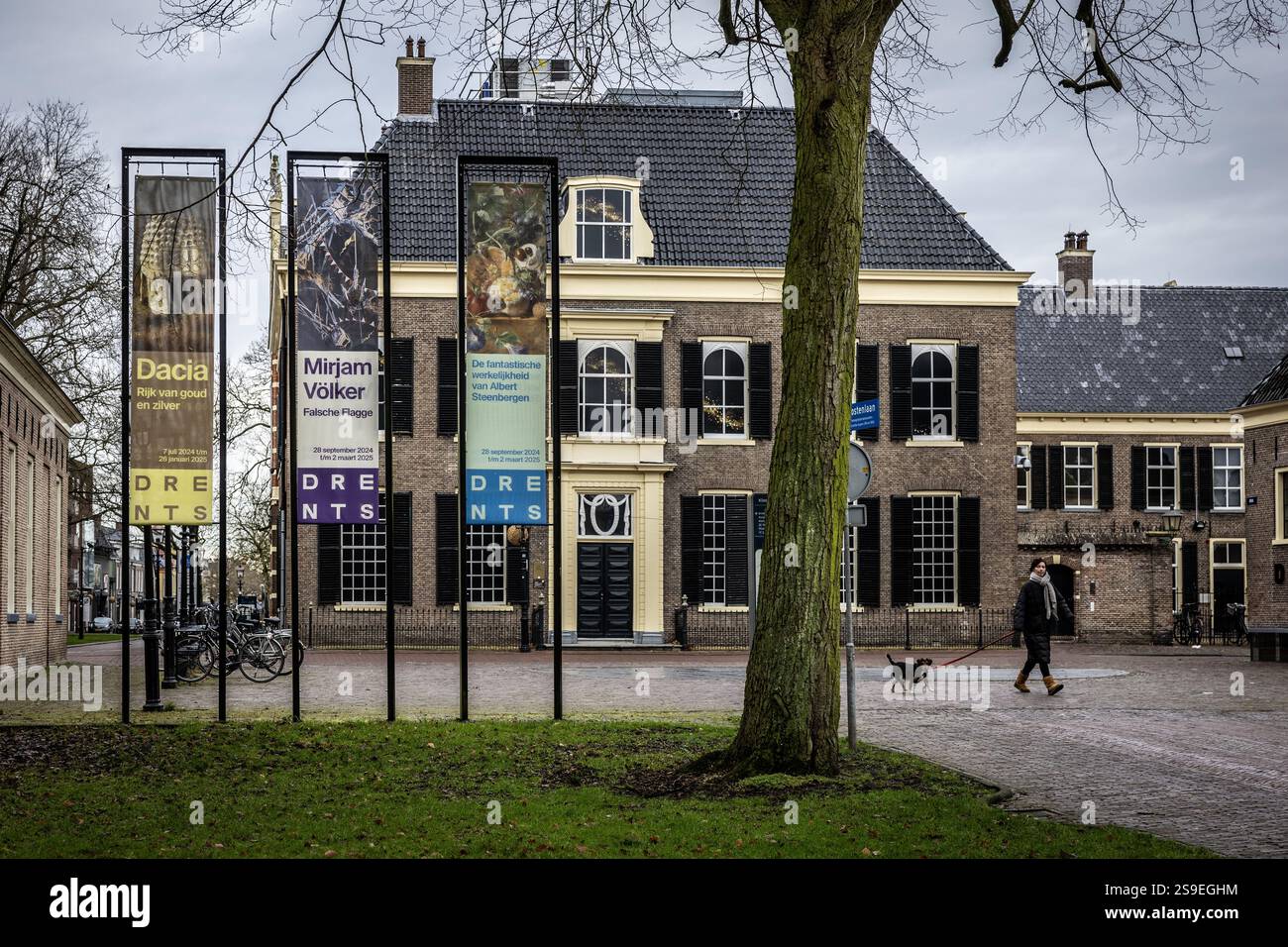 ASSEN - Exterior of the Drents Museum. Thieves made off with at least ...