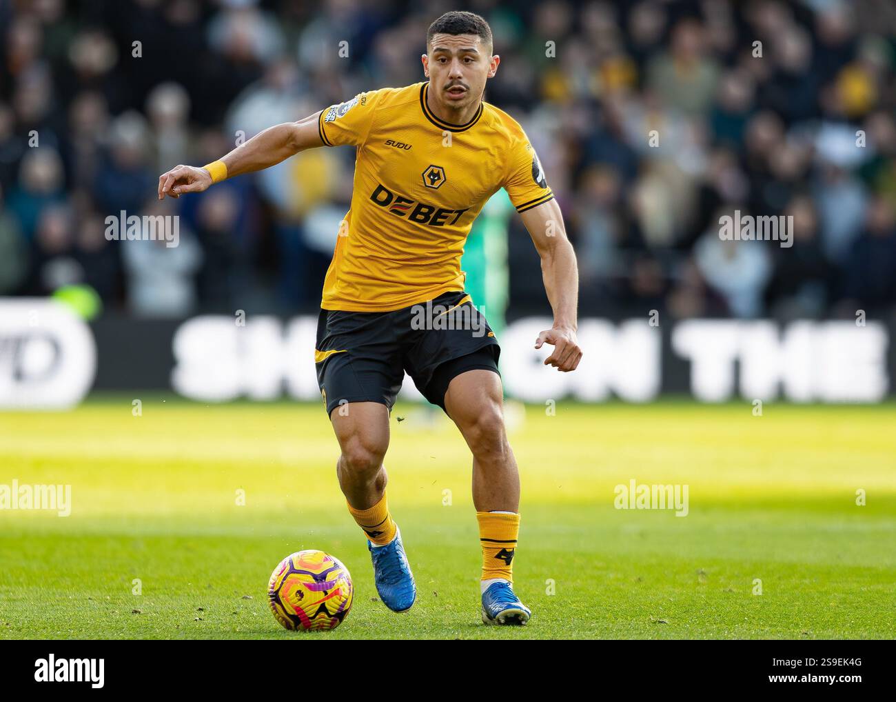 Wolverhampton, England, 25th January 2025. André of Wolverhampton ...