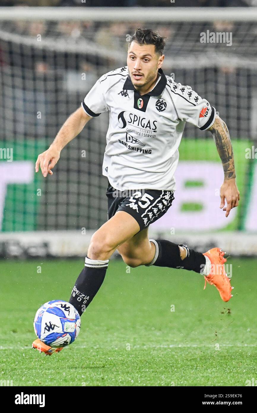 Filippo Bandinelli (Spezia) during Spezia Calcio vs USS Sassuolo ...
